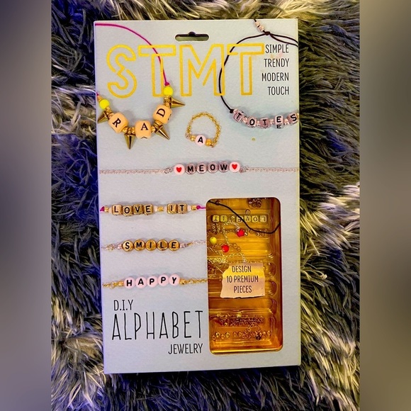 STMT | Art | Stmt Diy Alphabet Jewlery Making Kit | Poshmark